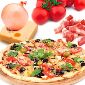 pizza-fermiere - La Couronne de RoeschwoogLa Couronne de Roeschwoog
